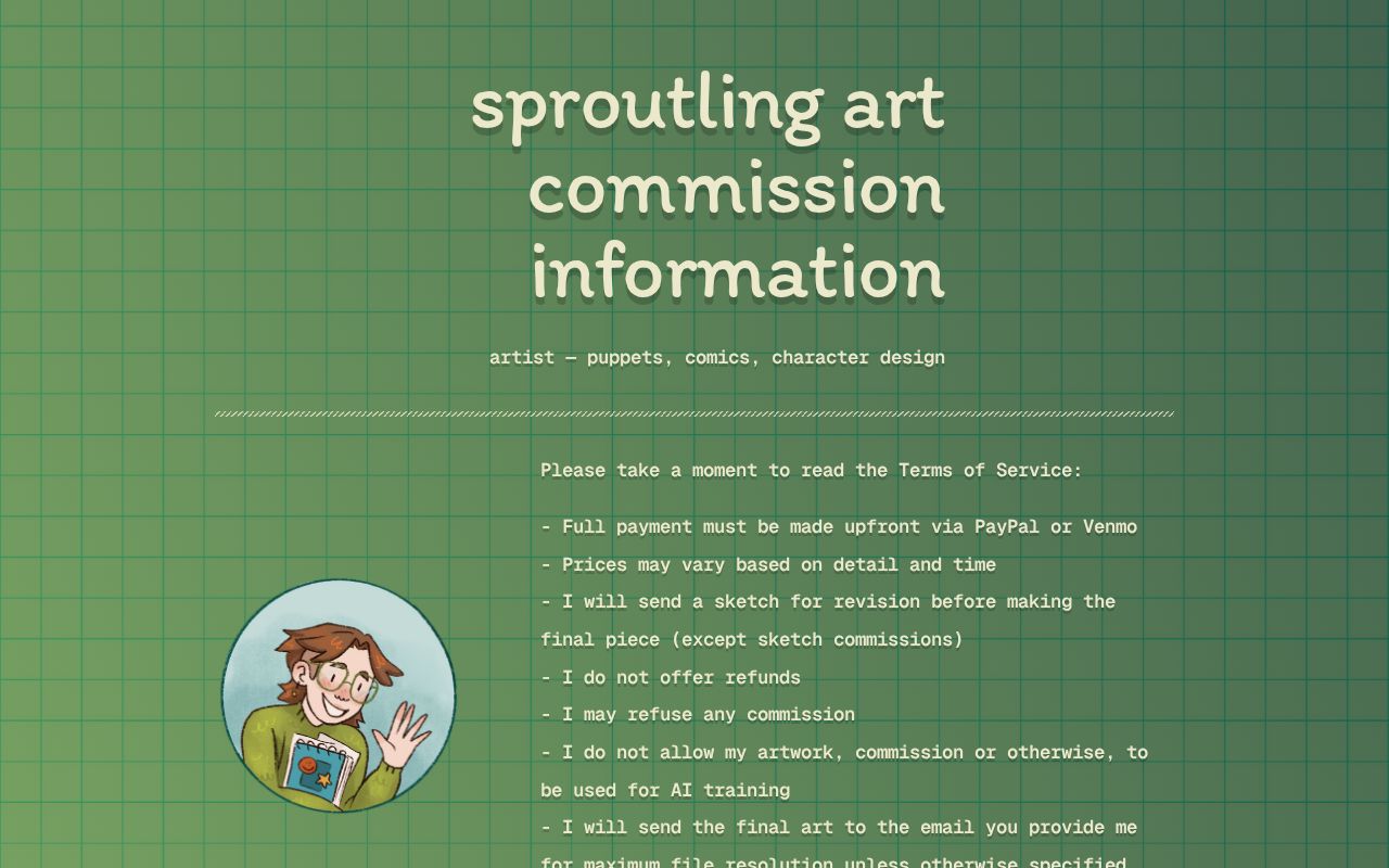 sproutling commission